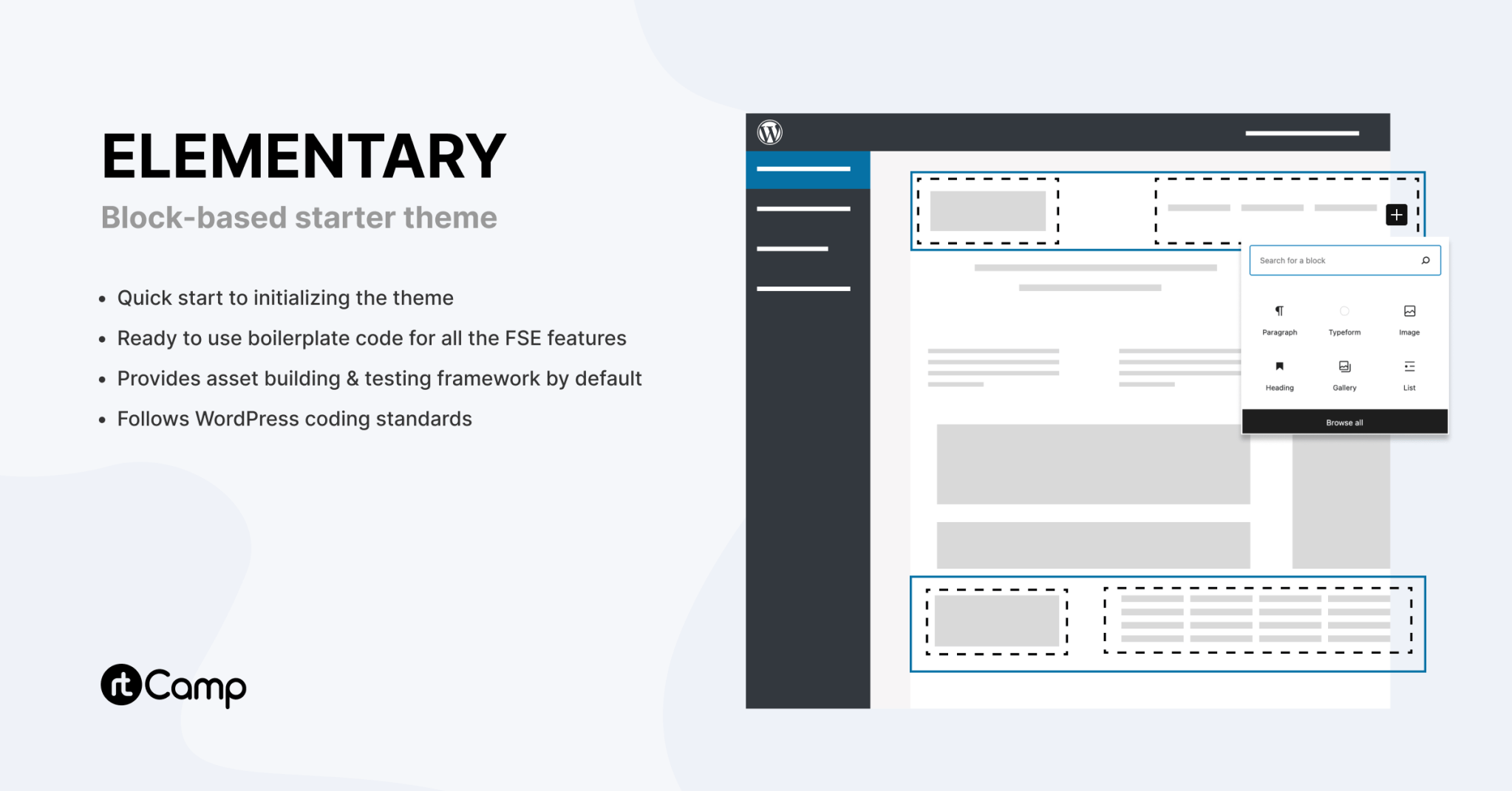 Introducing Elementary, rtCamp’s new block-based starter theme
