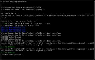 Visual Automation framework for migration and re-platforming